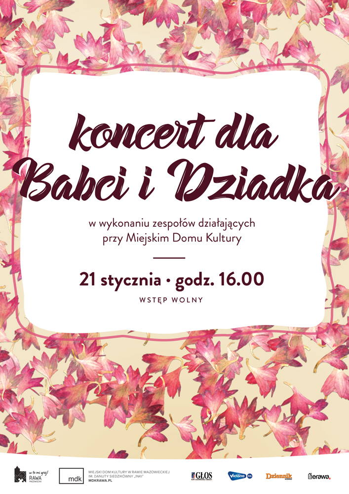 Koncert dla Babci i Dziadka w rawskim MDKu. | eRawa.pl